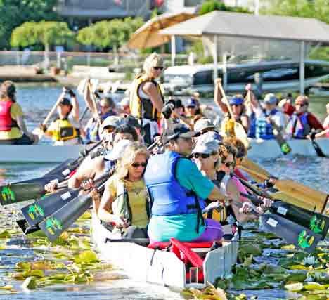 Saturday's Dragon Boat racing part of Cornucopia Days tradition; part ...