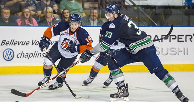 Blazers deny Thunderbirds in overtime | WHL | Kent Reporter