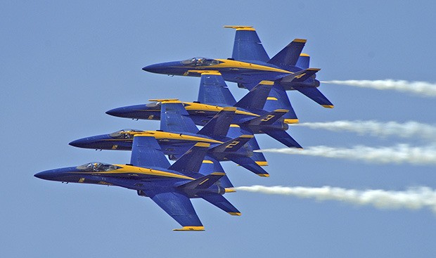 Blue Angels to fly over Seattle today | Kent Reporter