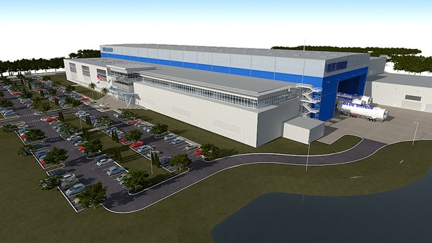 Kent-based Blue Origin breaks ground on Florida rocket factory | Kent ...