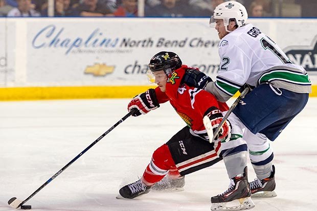 T-Birds beat Winterhawks with 1 second left in overtime | WHL | Kent ...