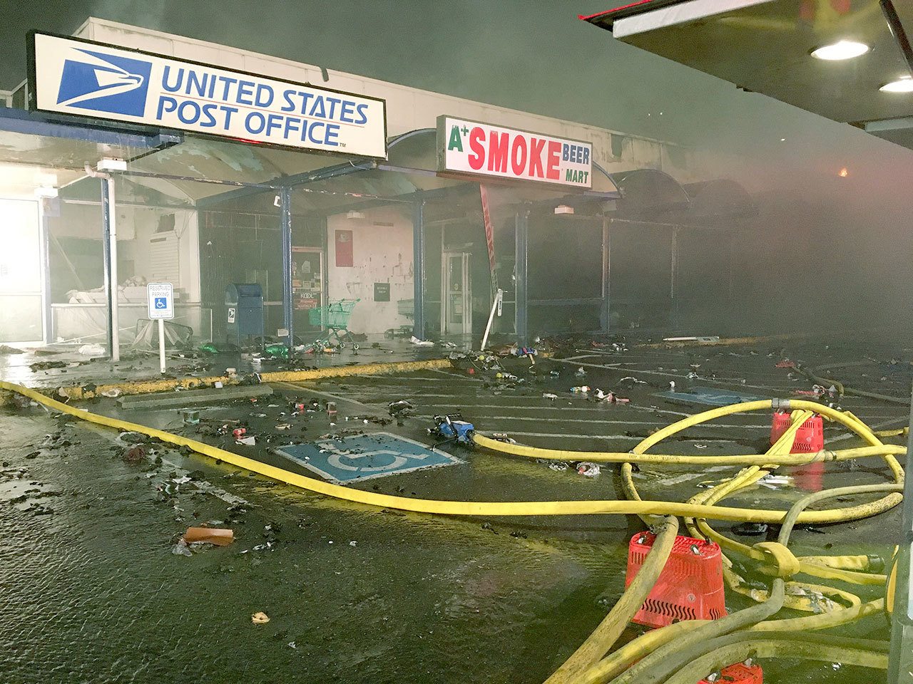 Kent-Midway Post Office closes due to strip-mall fire | Kent Reporter