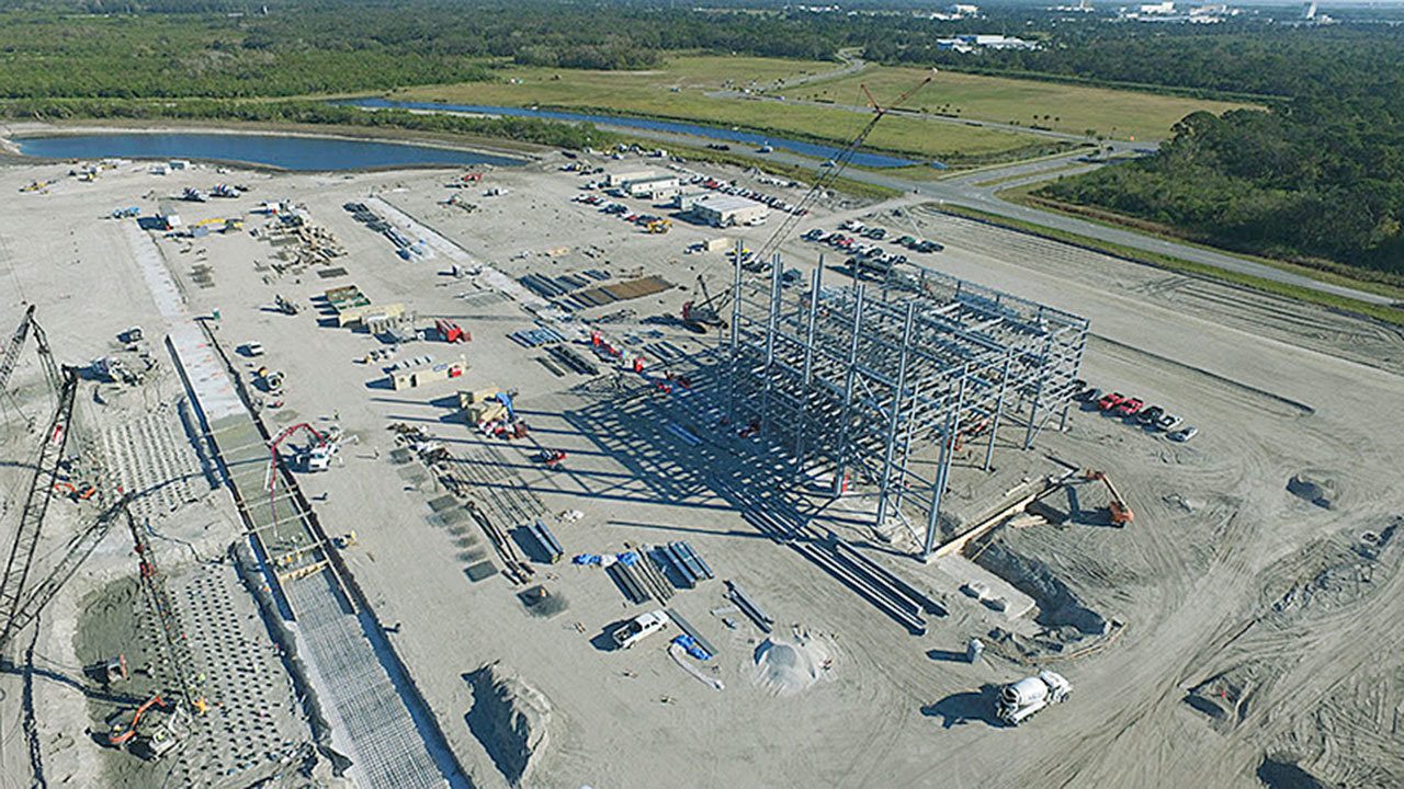 Kent’s Blue Origin starts construction in Florida on rocket factory ...