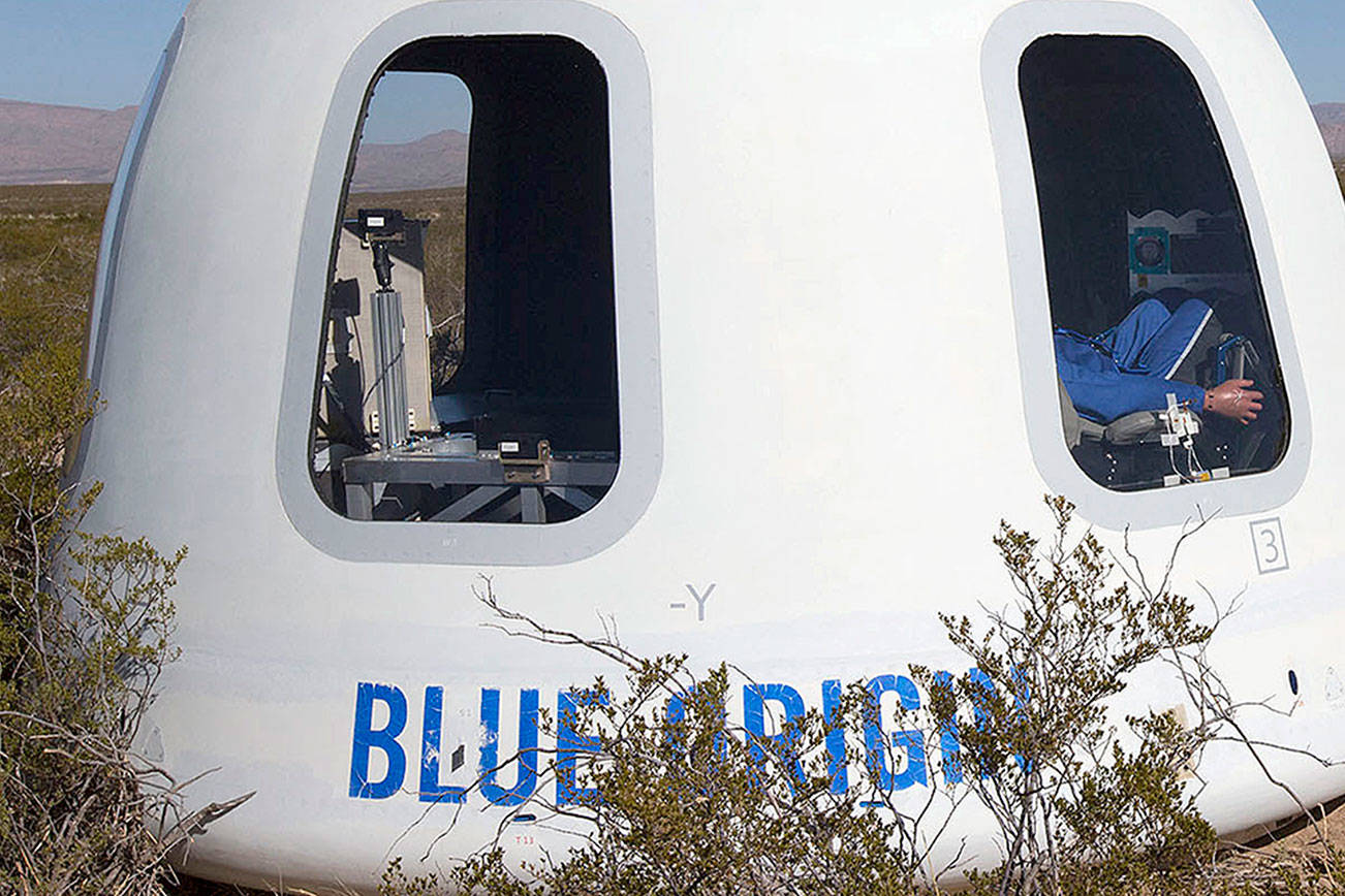 Kent’s Blue Origin launches rocket test flight in Texas | Kent Reporter