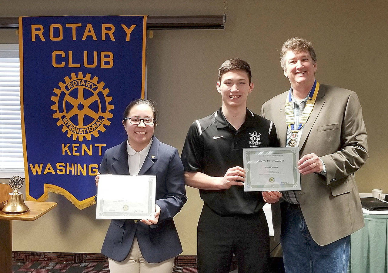 Kent Rotary honors top students from Kentwood | Kent Reporter