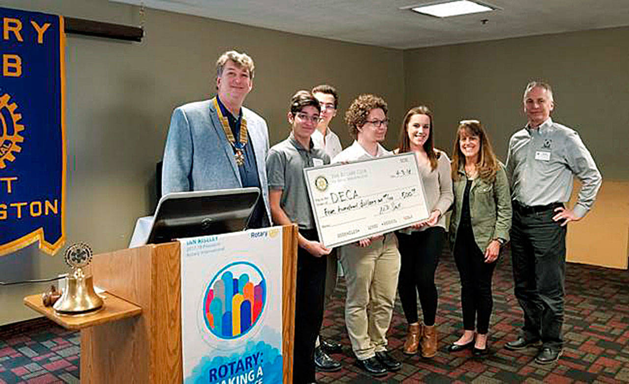 Rotary Club of Kent honors Kentlake’s DECA Club | Kent Reporter