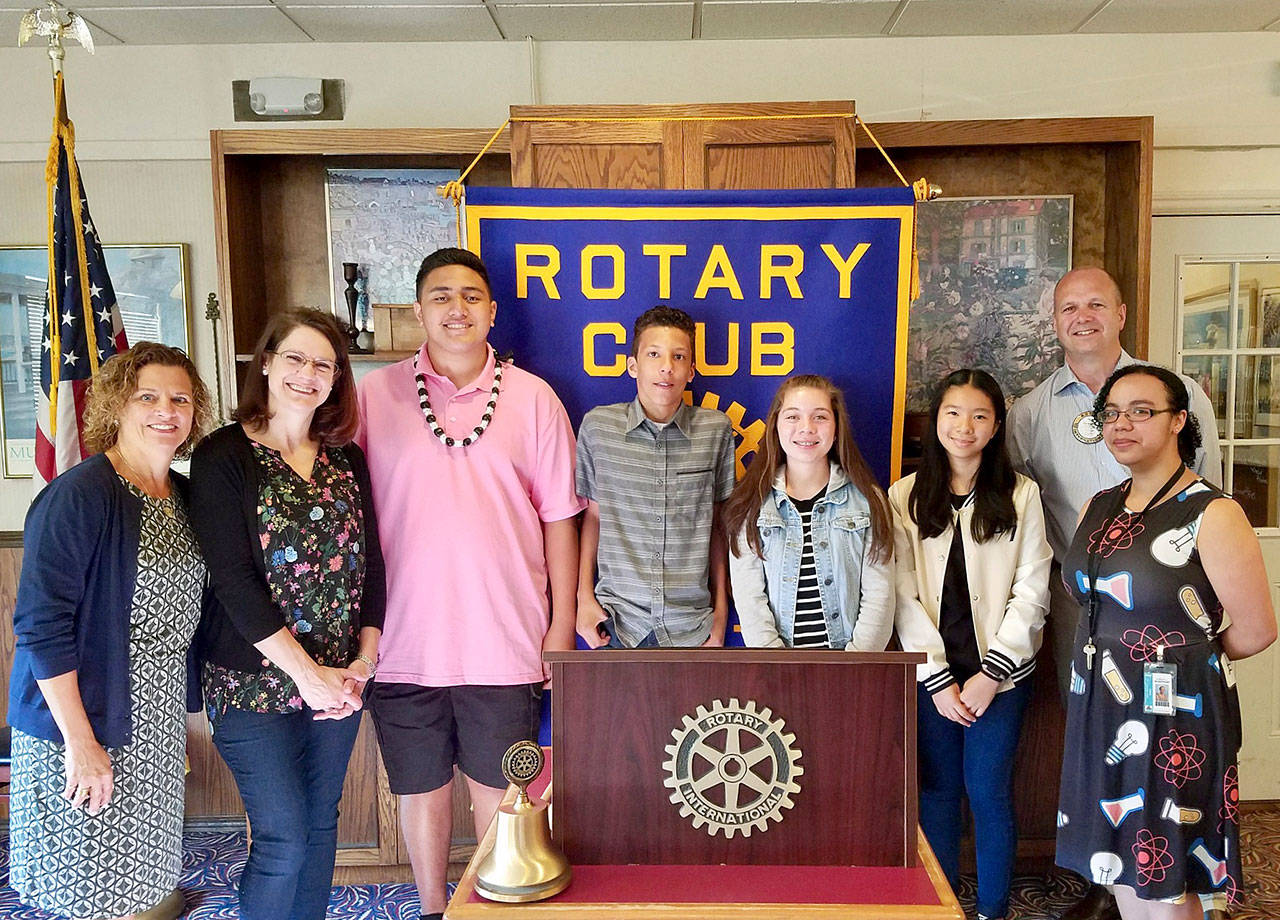 Rotary Club of Sunrise Kent honors Northwood Middle School students ...