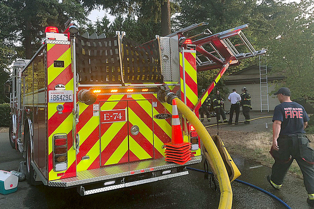Kent firefighters douse two structure fires that struck almost ...