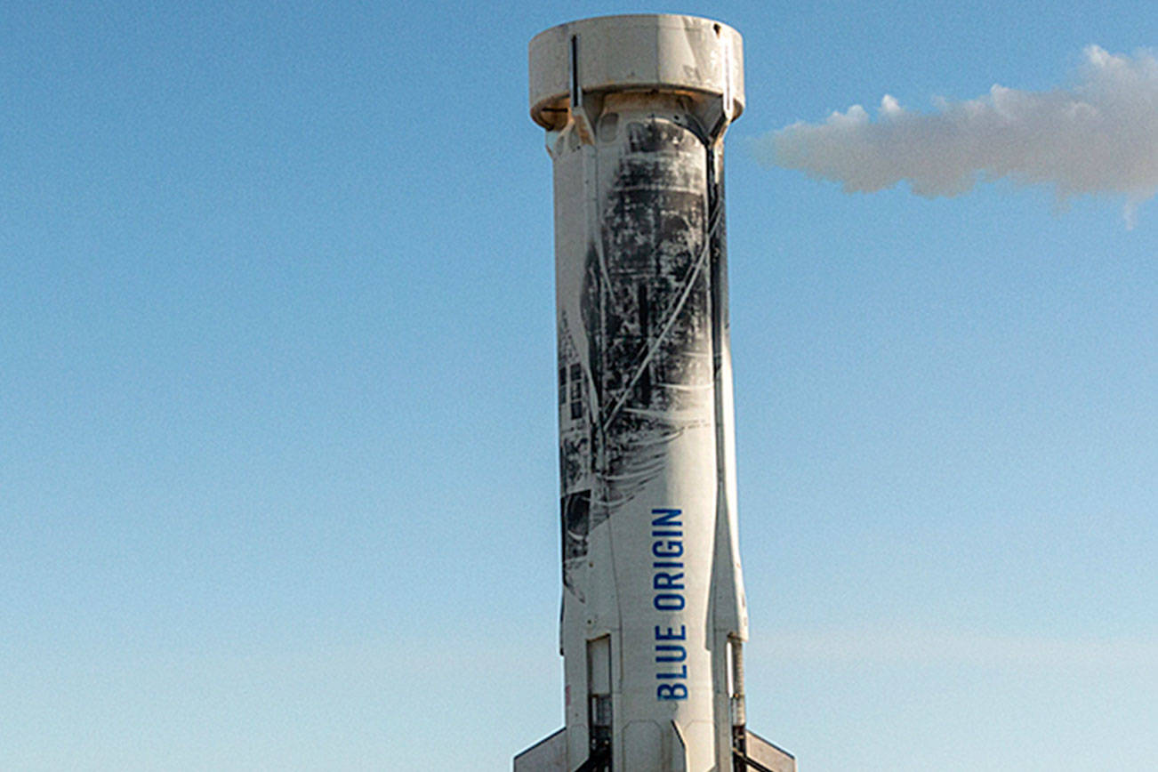 Kent’s Blue Origin racks up another successful New Shepard launch into ...