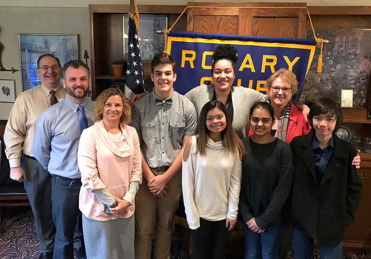 Kent Sunrise Rotary Club honors Northwood Middle School students, staff ...