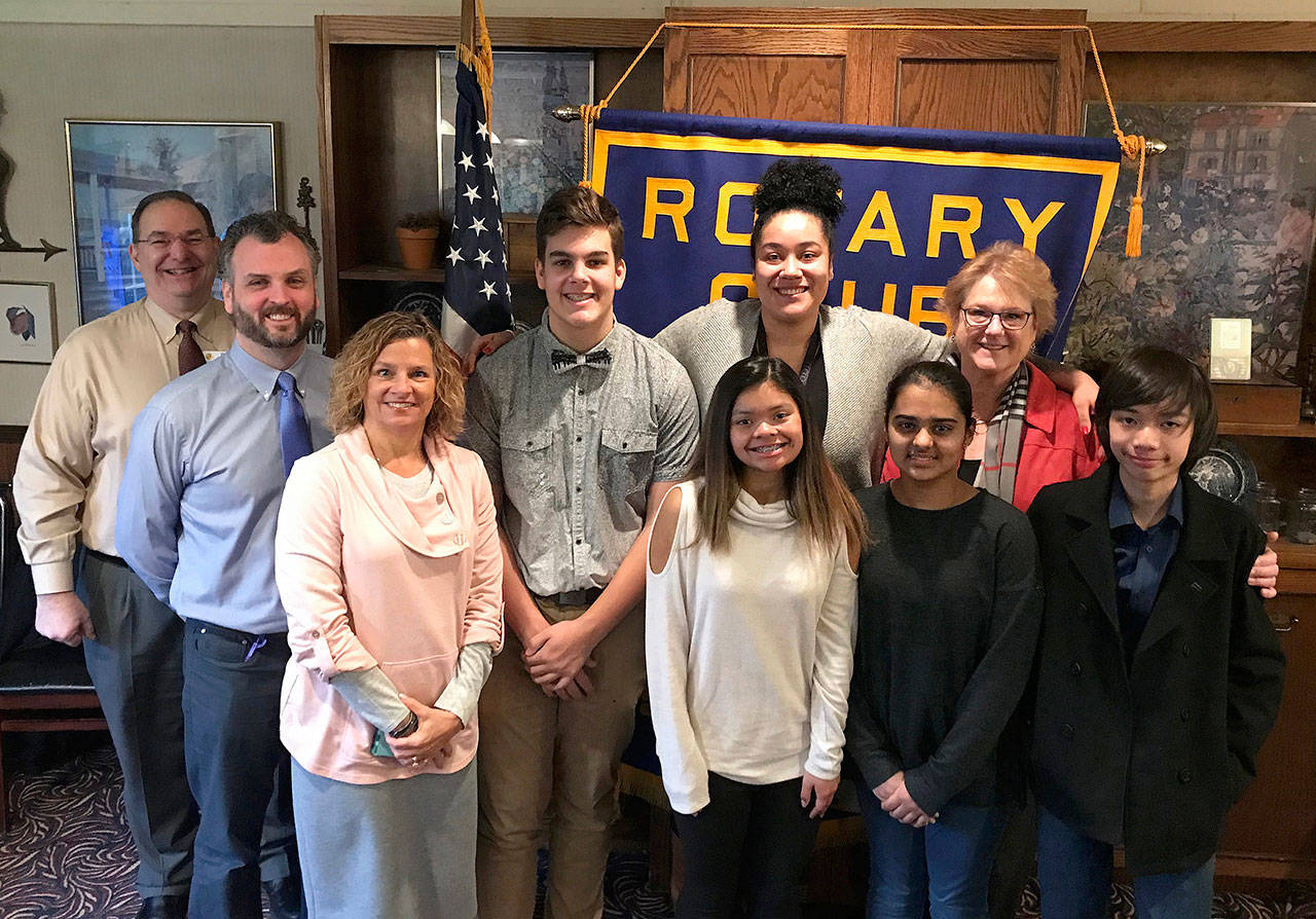 Kent Sunrise Rotary Club honors Northwood Middle School students, staff ...