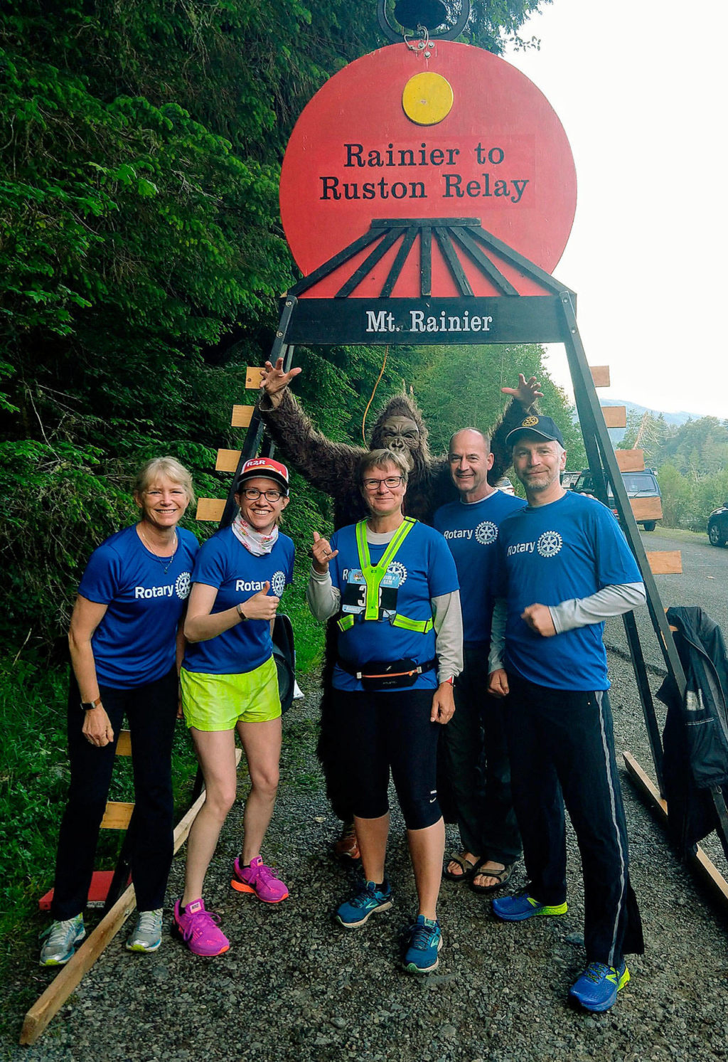 Kent Rotarians complete the 50-mile Rainier to Ruston Relay | Kent Reporter