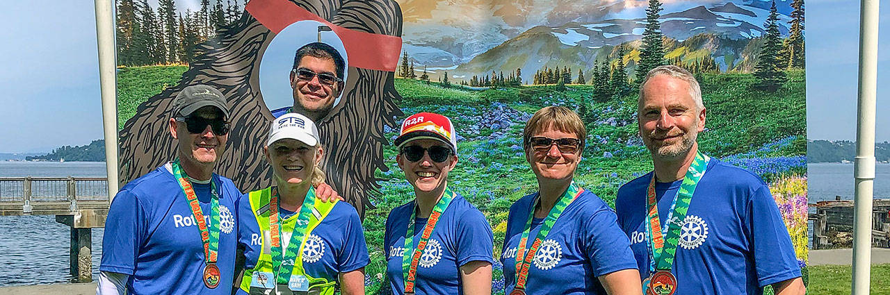 Kent Rotarians complete the 50-mile Rainier to Ruston Relay | Kent Reporter