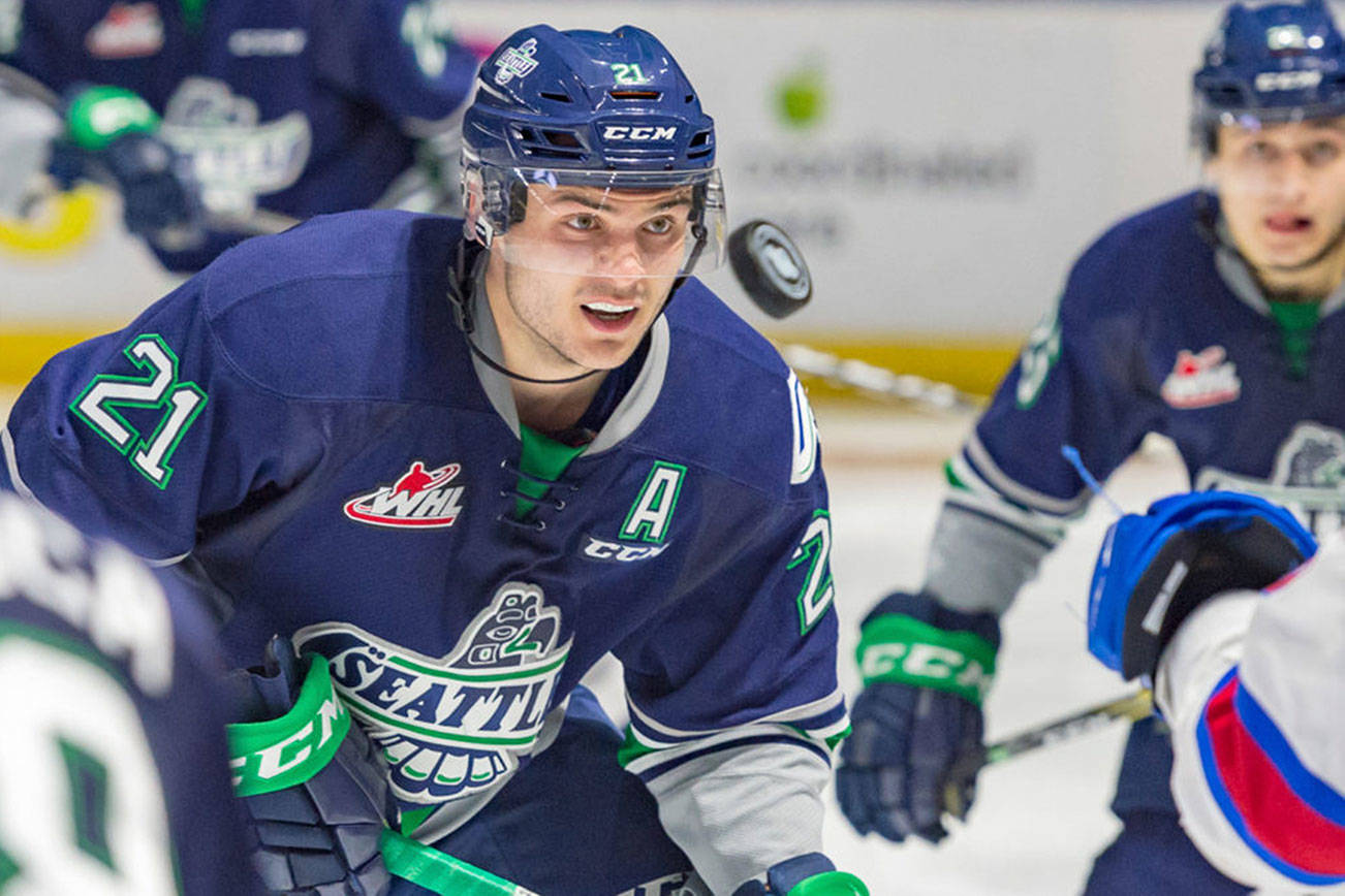 Thunderbirds center Wedman named team captain for 2019-20 season | Kent ...