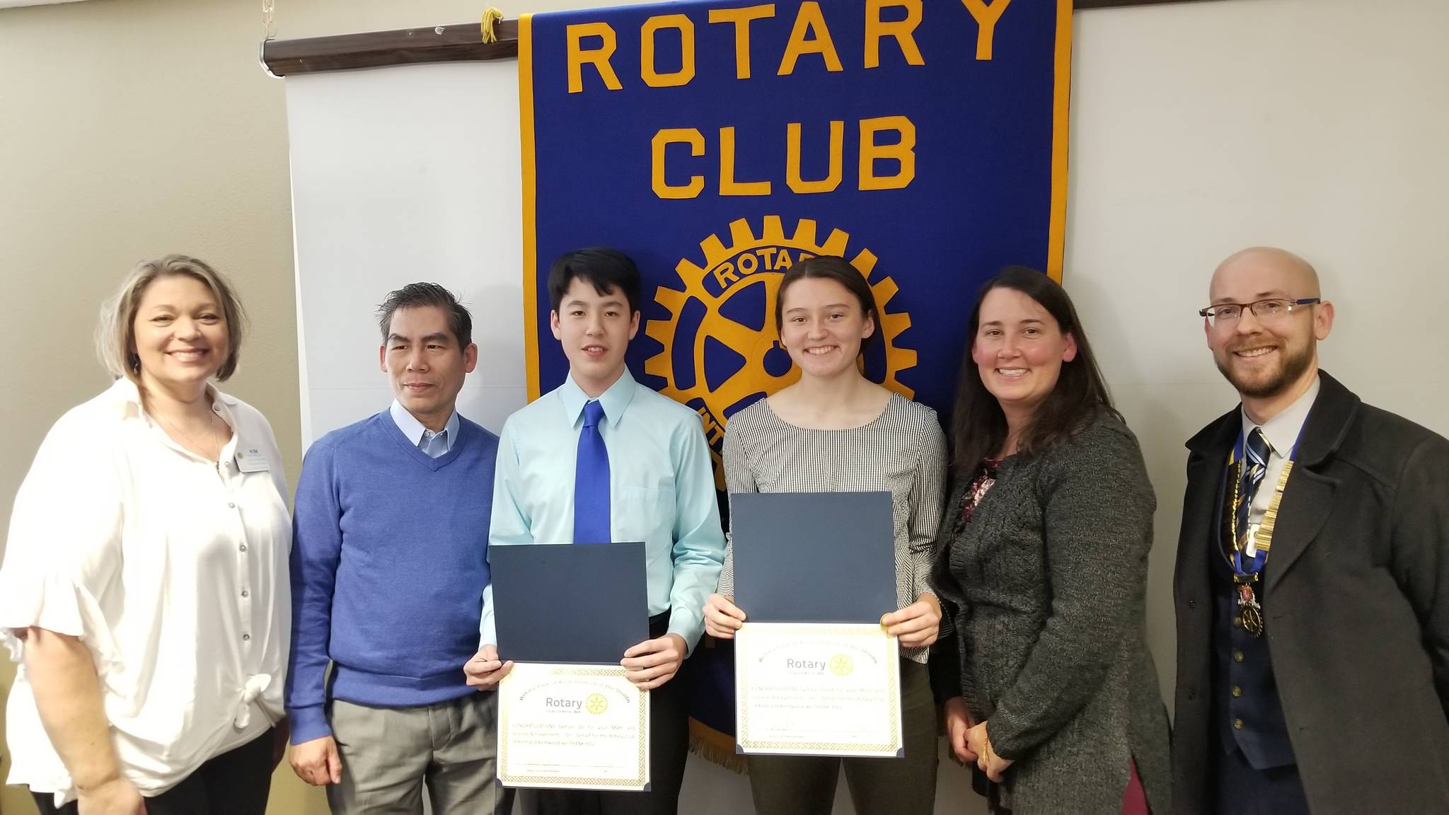 Rotary Club of Kent honors Kentwood duo as Students of the Month | Kent ...