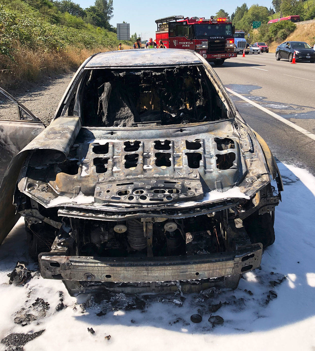 Freeway fire | Kent Reporter
