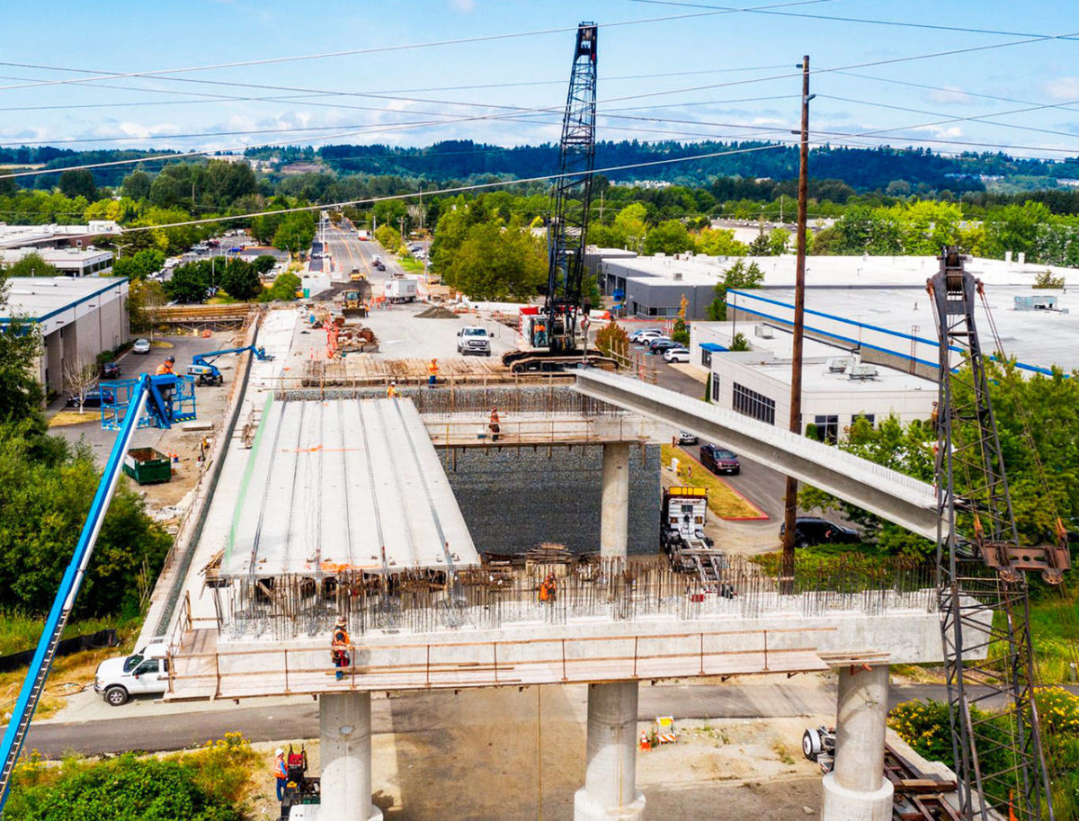 South 228th Street overpass project in Kent plugs along | Kent Reporter