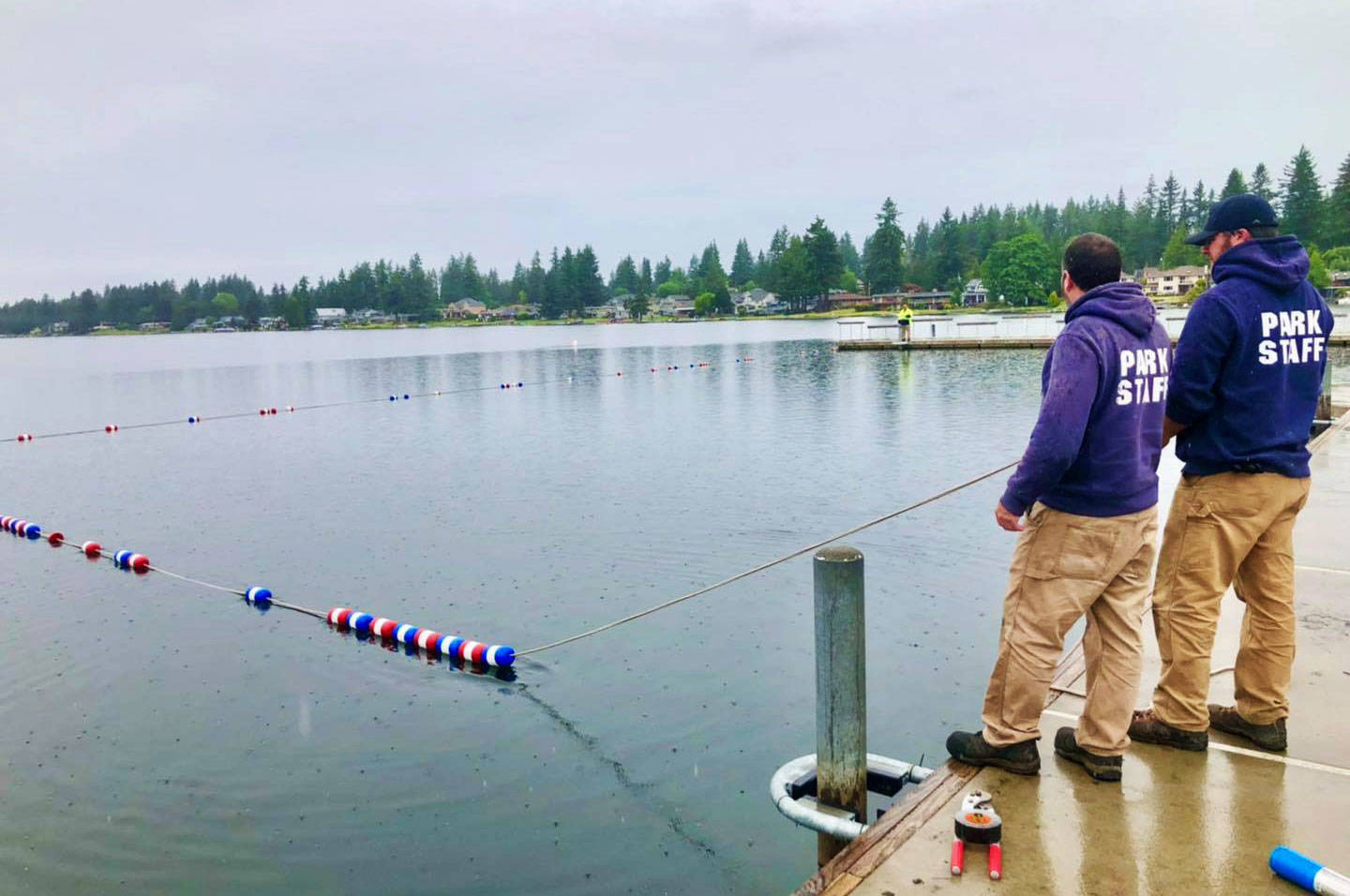 City of Kent prepares Lake Meridian Park for swimmers | Kent Reporter