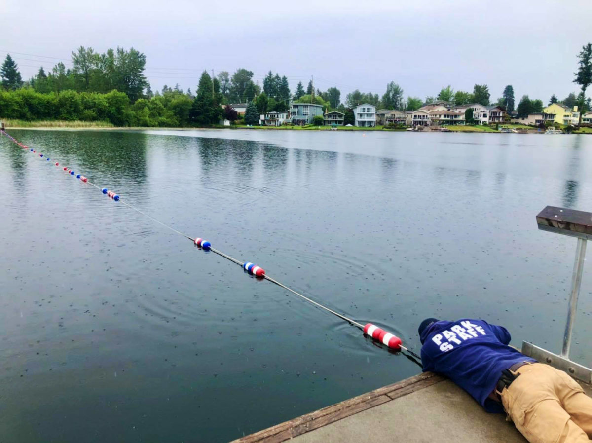 City of Kent prepares Lake Meridian Park for swimmers | Kent Reporter