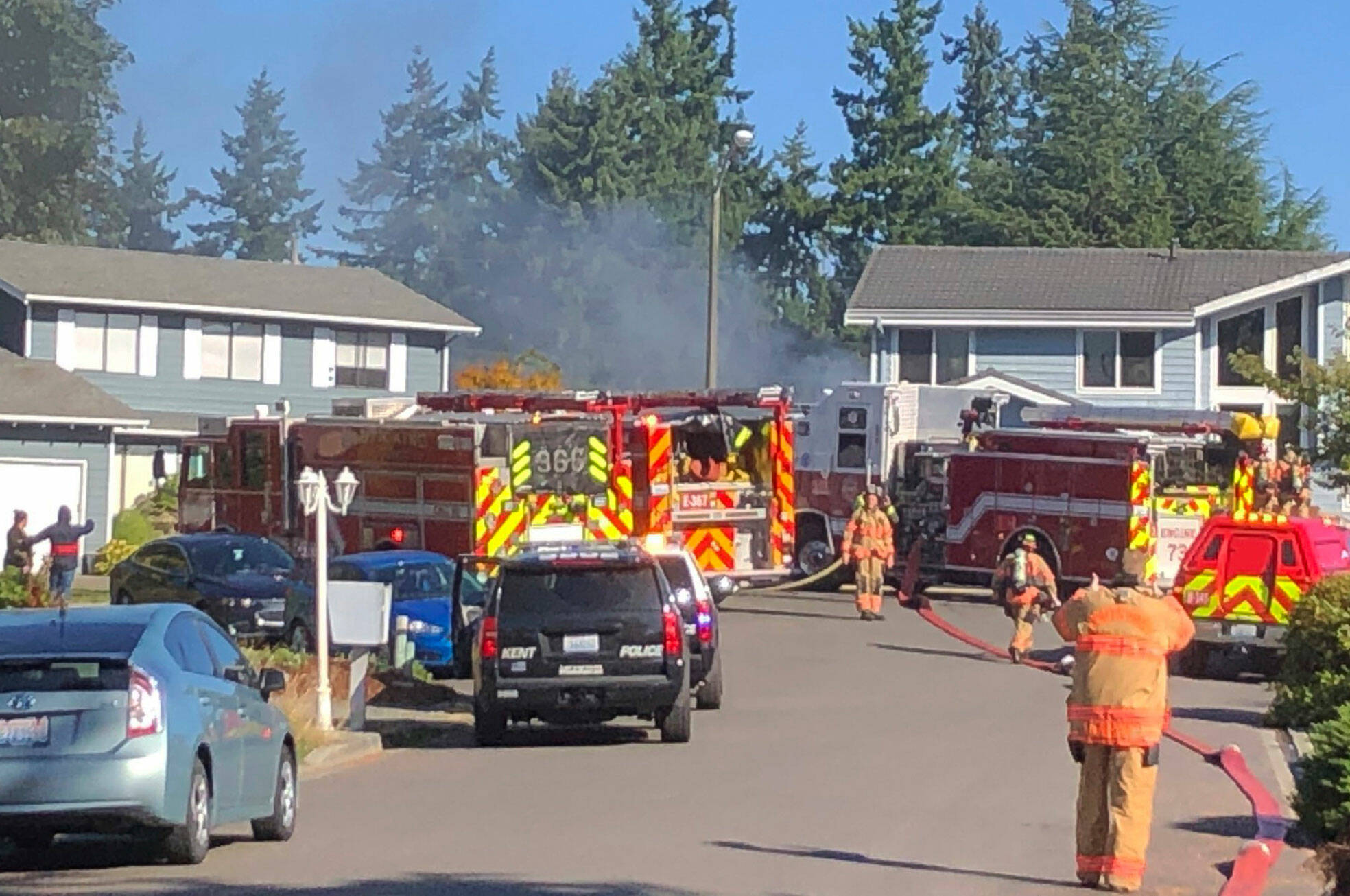 Firefighters extinguish house fire on Kent’s West Hill | Kent Reporter