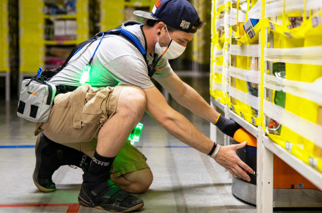 Amazon cited for unsafe work practices at Kent fulfillment center ...