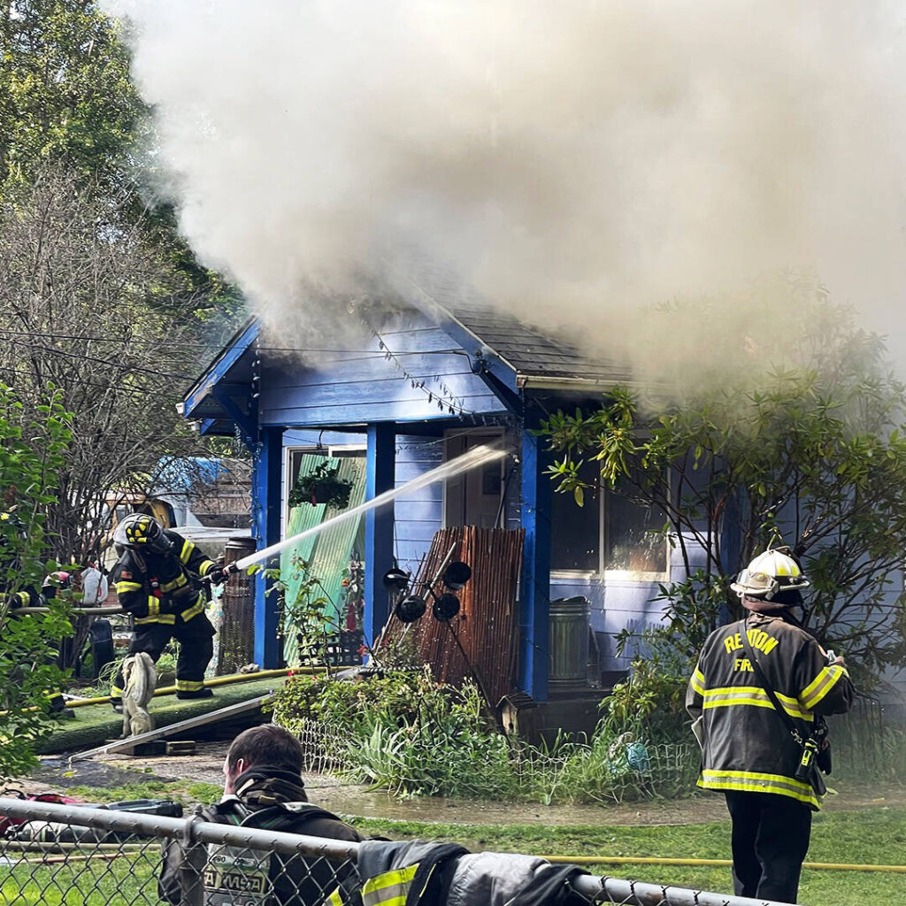 Firefighters rescue man from second floor in Maple Valley house fire ...