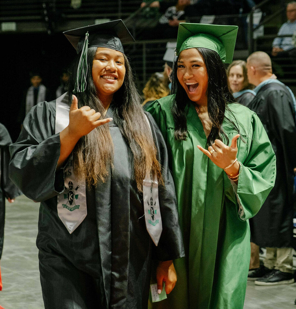 Kent high school graduates fill up ShoWare Center | Photos | Kent Reporter