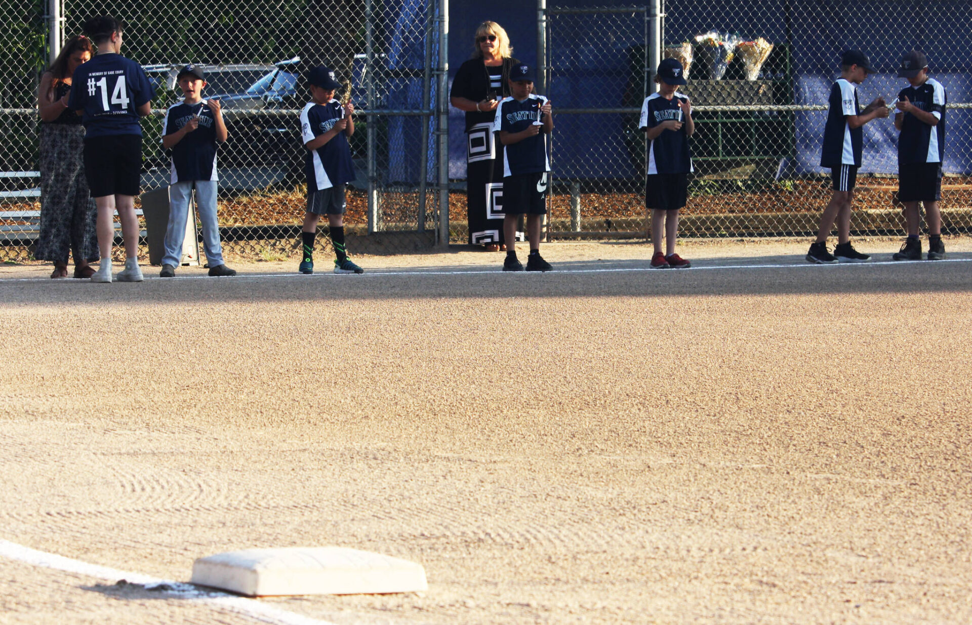 Candlelight vigil honors Kent Little League catcher Gabriel Coury ...