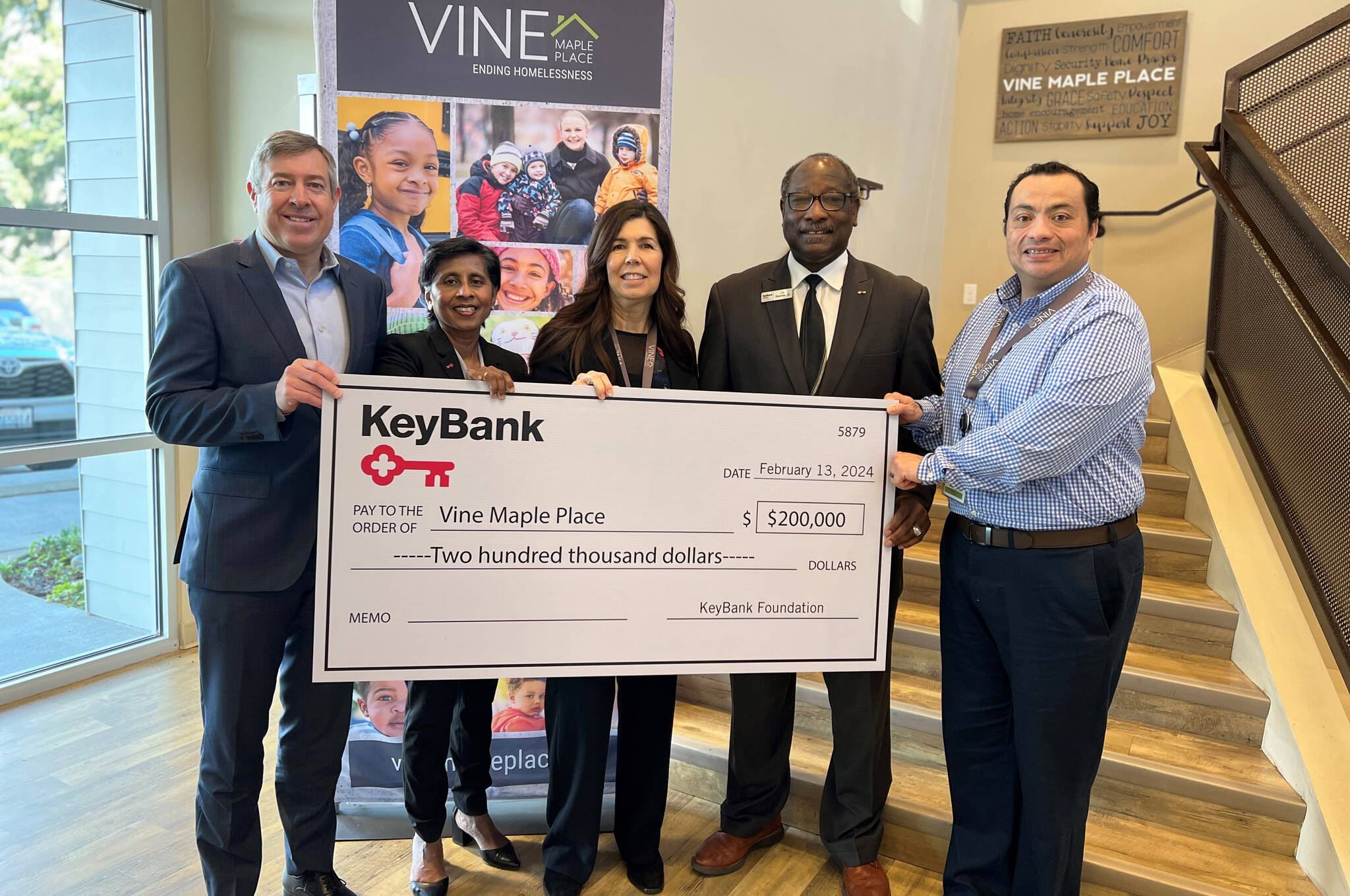 Vine Maple Place receives $200,000 grant from KeyBank | Kent Reporter