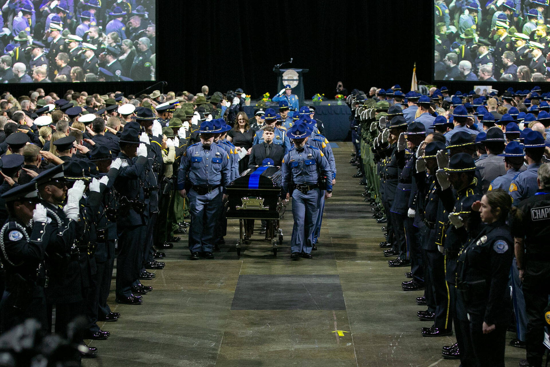 ‘Simply the best of us’: Memorial honors state trooper Chris Gadd in ...