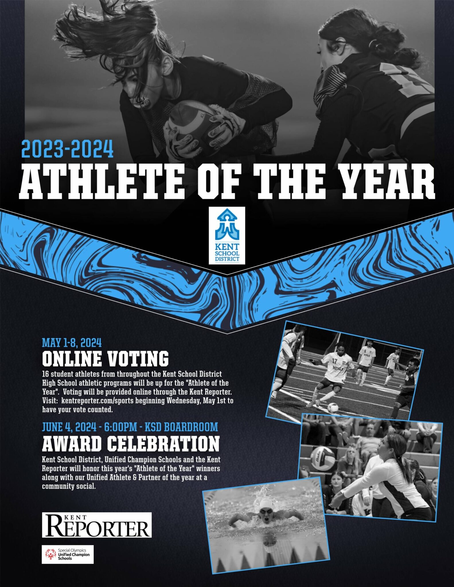 Kent School District and Kent Reporter partner for Athlete of the Year ...