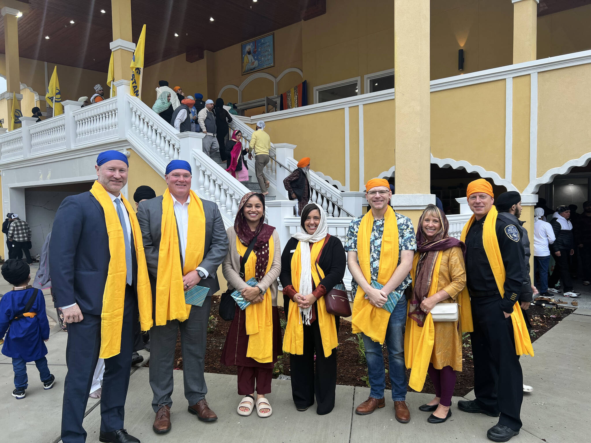 Sikh community celebrates grand opening in Kent of Gurudwara temple ...