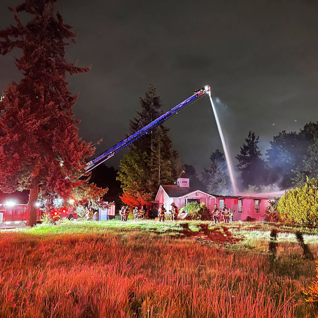 Kent firefighters extinguish two fires on the same morning | Photos ...