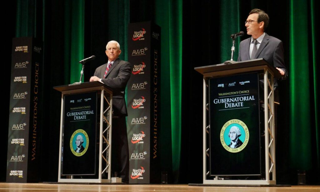 Reichert strikes different tone in second debate with Ferguson | Kent ...