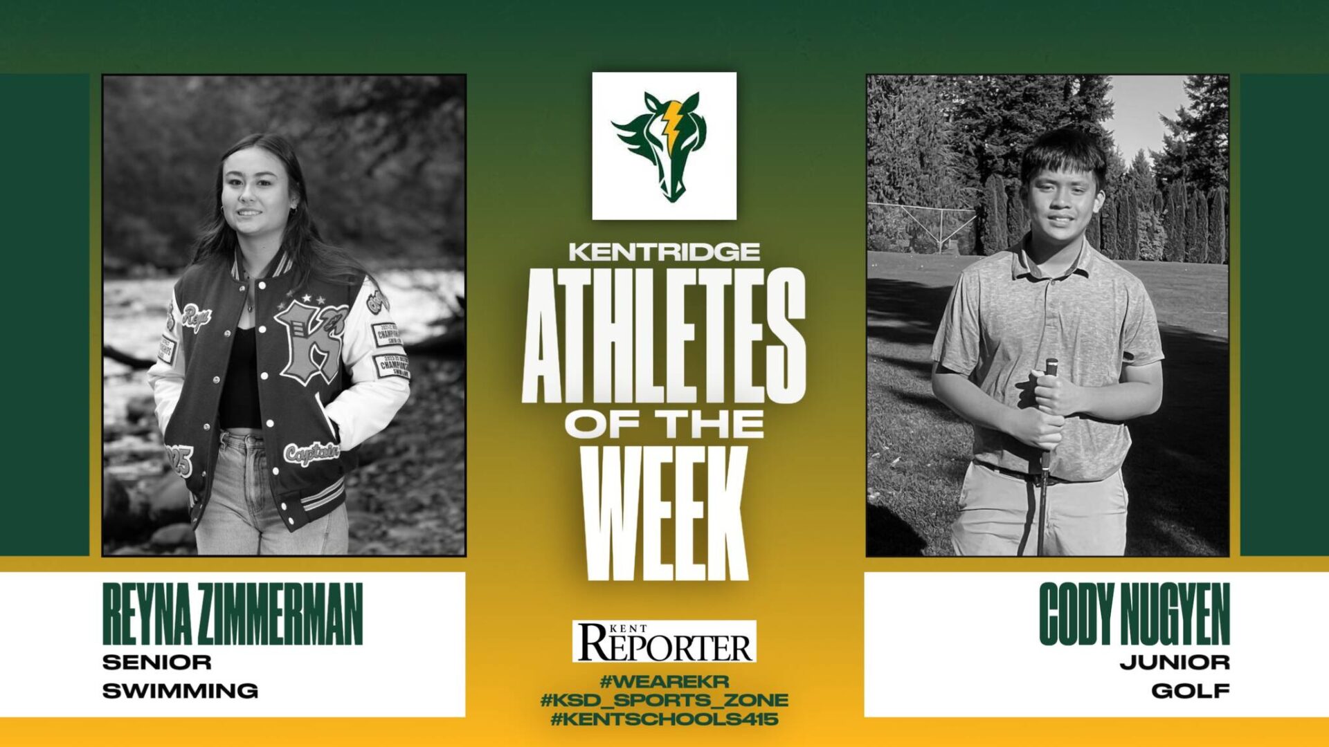 Kent Reporter Athletes of the Week: Kentridge | Kent Reporter