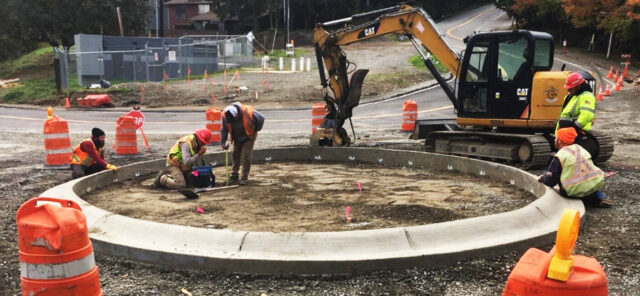 City of Kent eyes November opening for Reith Road roundabouts | Kent ...