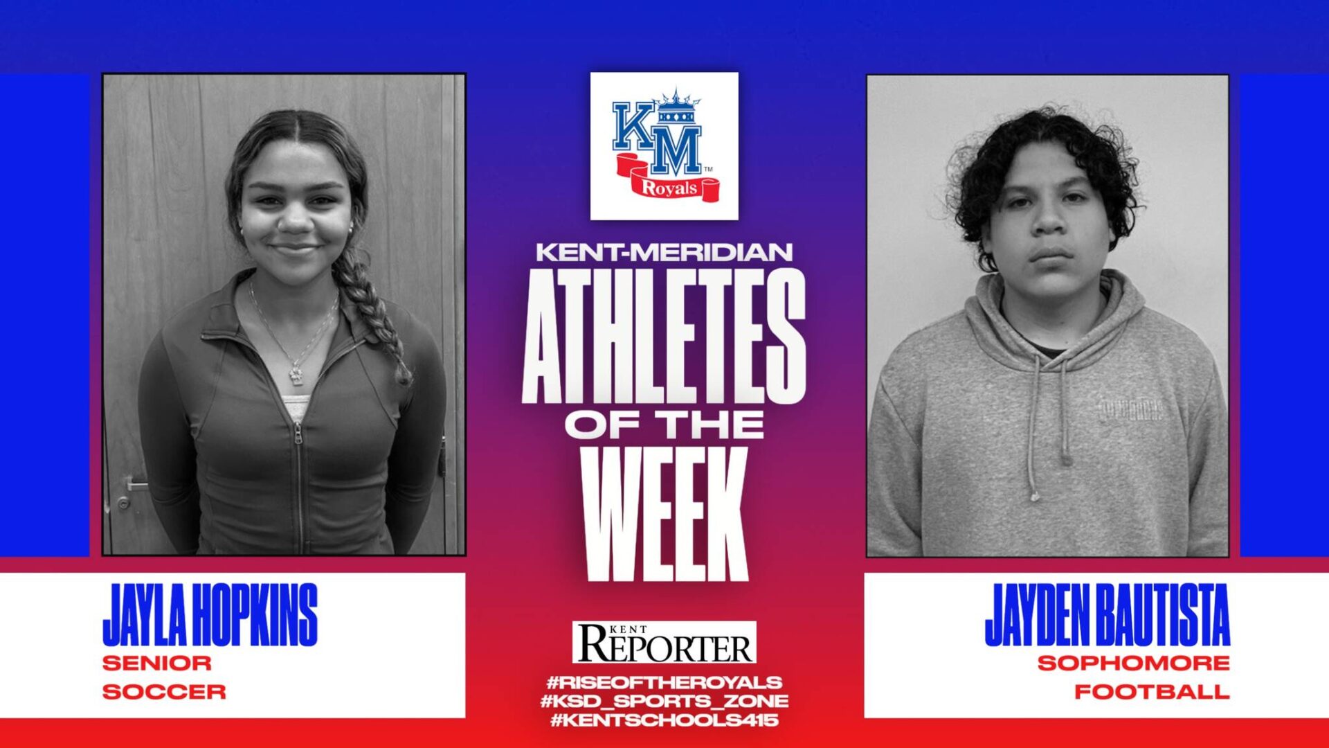 Kent Reporter Athletes of the Week: Kent-Meridian | Kent Reporter