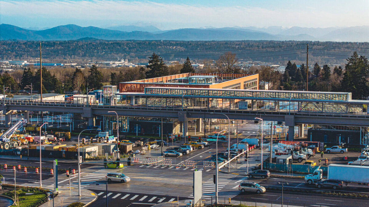 Sound Transit light rail stations in Kent closer to completion | Photos ...