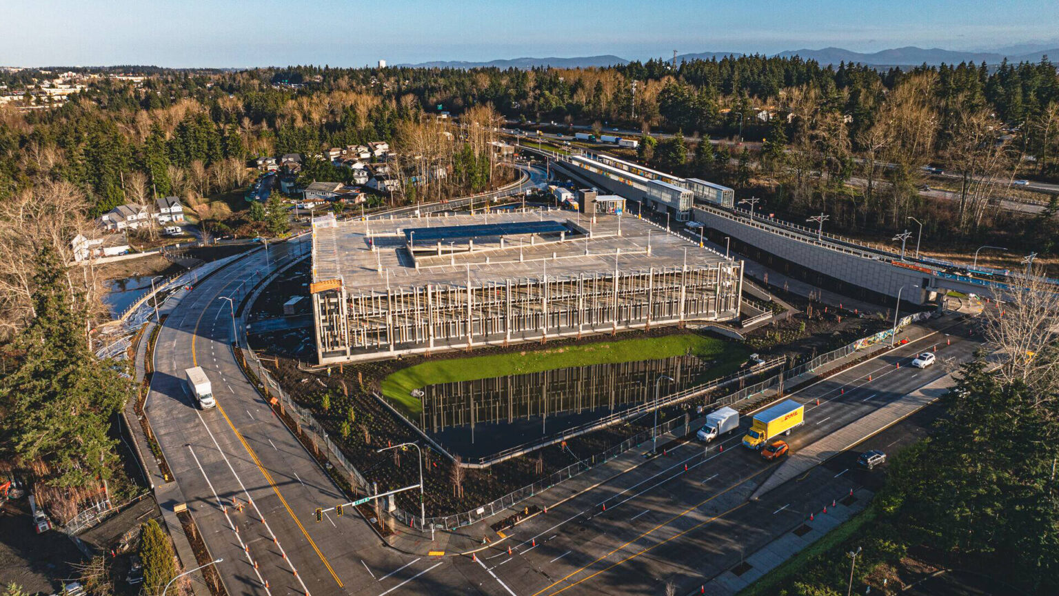Sound Transit light rail stations in Kent closer to completion | Photos ...