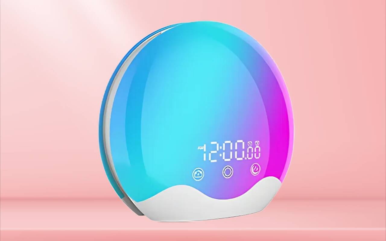 Dreamzy Sunrise Alarm Clock – Wake Up Light with Sunrise Simulation ...