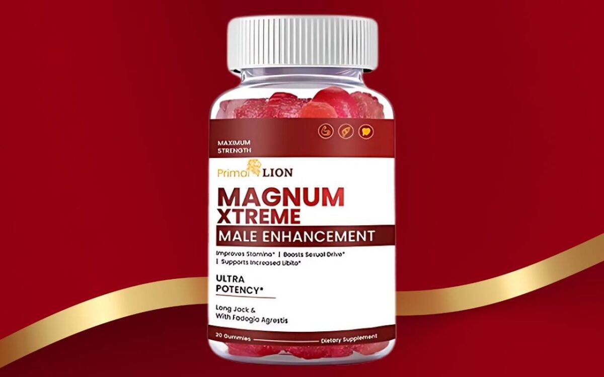 Primal Lion Magnum Extreme Gummies – Testosterone Booster for Men with ...