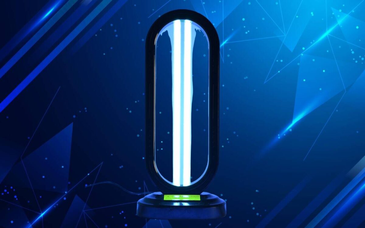 Swissklip HaloUV Light – Portable UV Disinfection Lamp for Germ ...