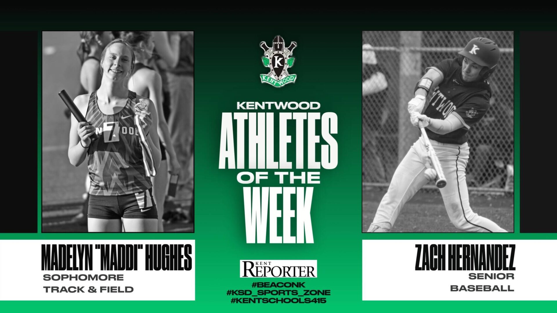 Kent Reporter Athletes of the Week: Kentwood | Kent Reporter