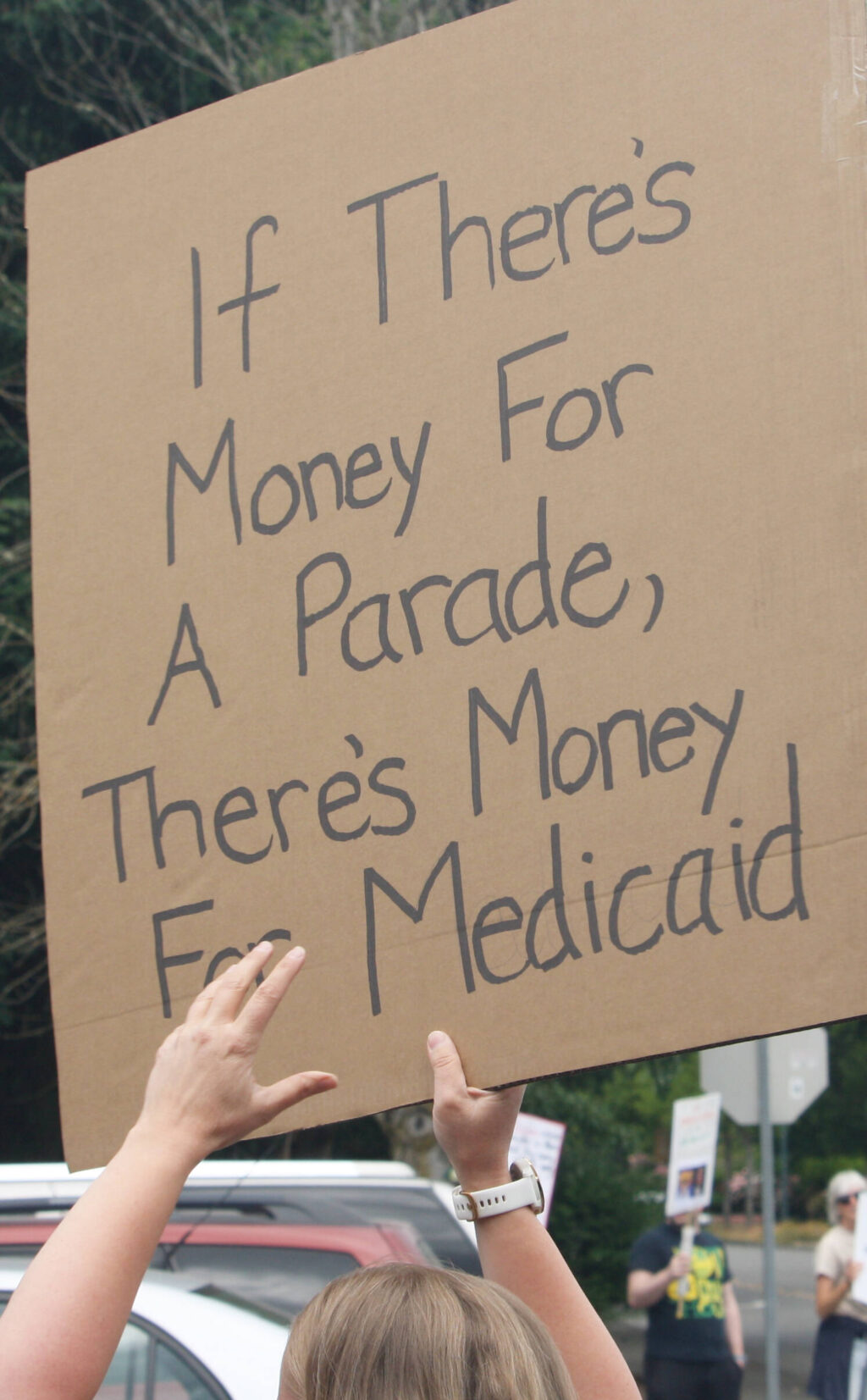 People ‘fed up’ with Trump administration protest in Covington | Photos ...