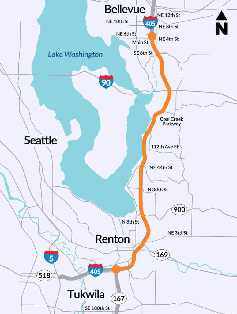 I-405 weekend closures scheduled for this summer in Renton | Kent Reporter