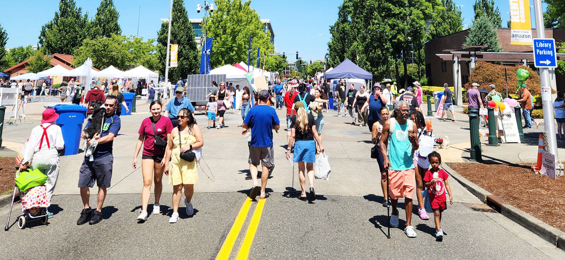 A cool time during sunny weather at Kent Cornucopia Days | Photos ...