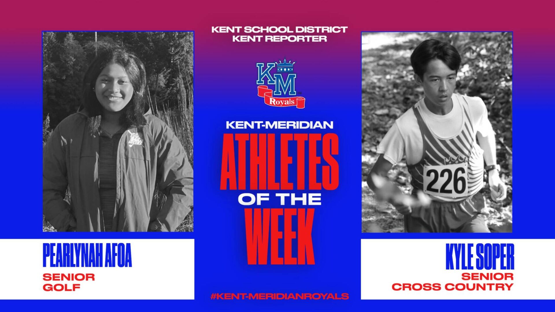 Kent Reporter Athletes of the Week: Kent-Meridian | Kent Reporter