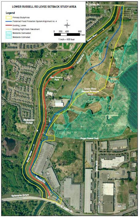 Green River levee project to cause major changes to Kent city park ...