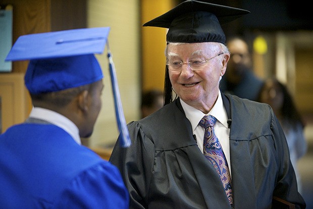 Rising from the ashes: Holocaust survivor earns diploma | Kent Reporter