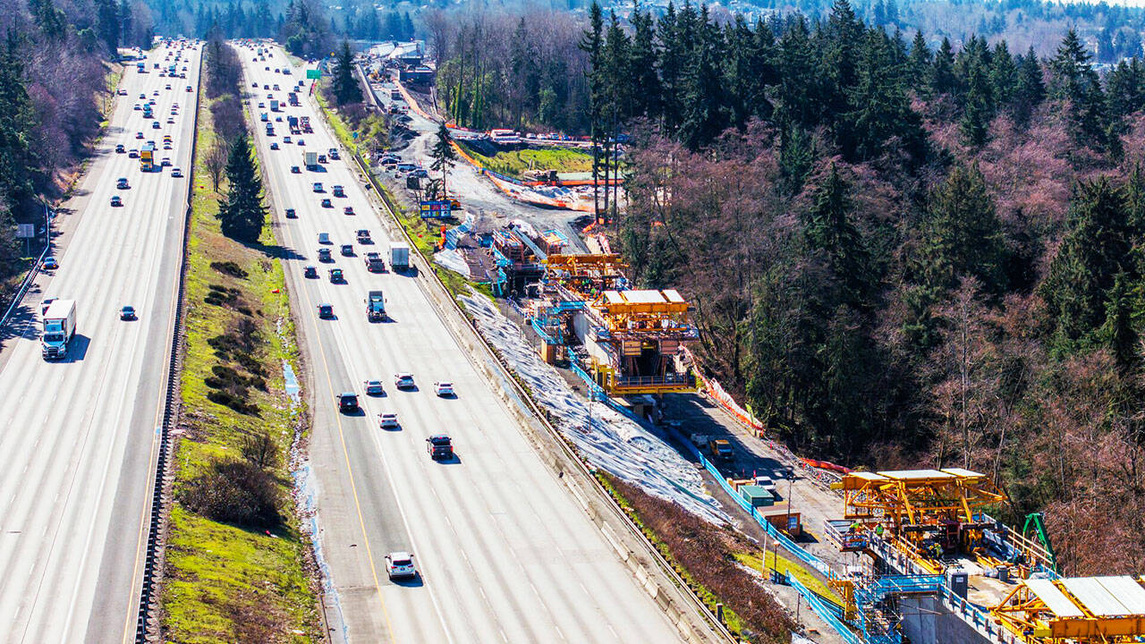 Kent Des Moines Station for light rail nearing completion | Photos ...